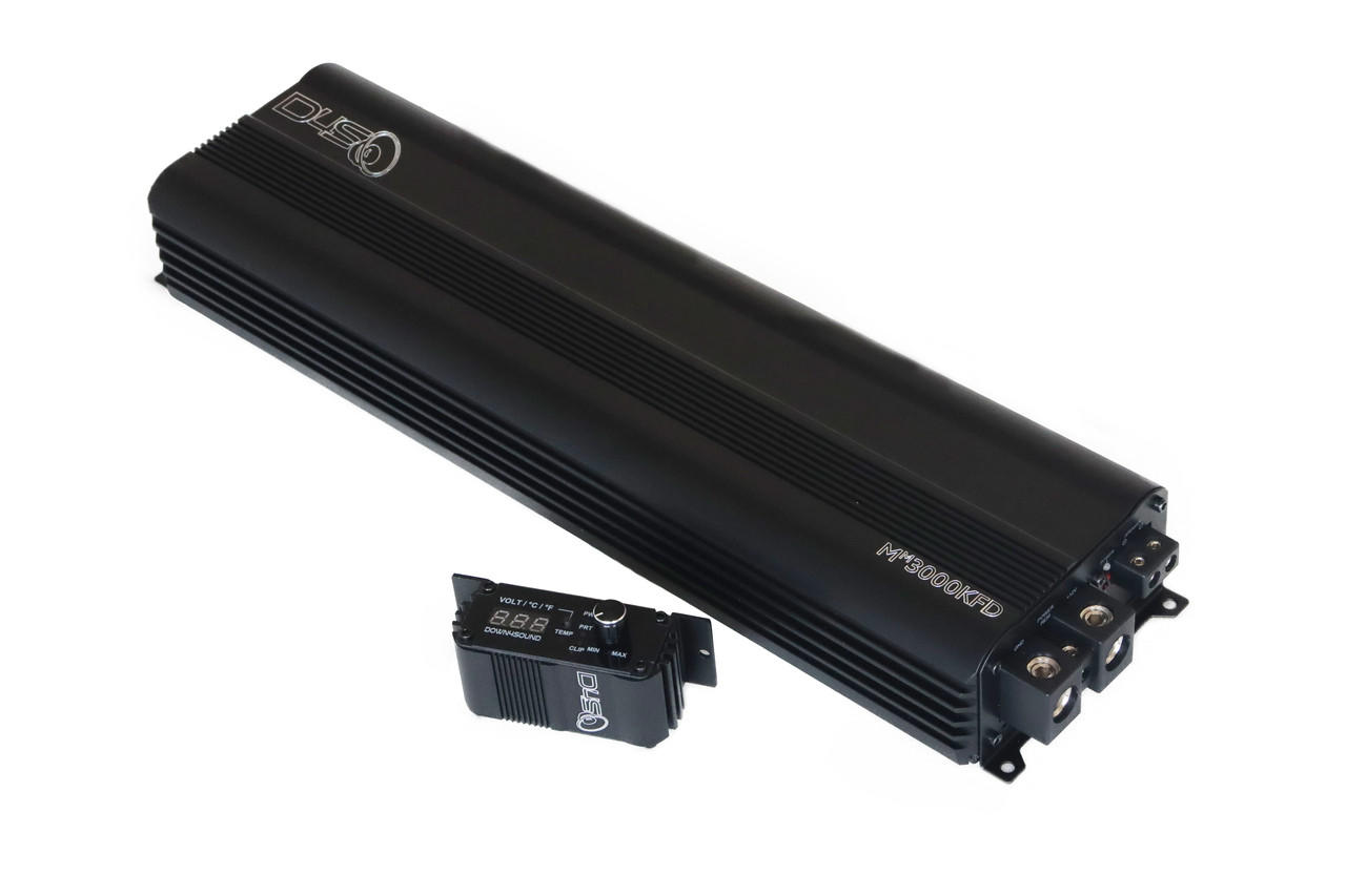 DOWN4SOUND MM3000KFD (MINI MAXX) - BLACK | 3000W RMS MINI FULL BRIDGE ...