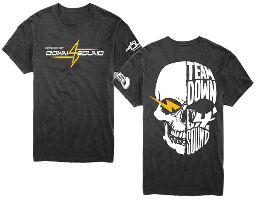 Powered By Down4sound T-shirt - Down4Sound Shop