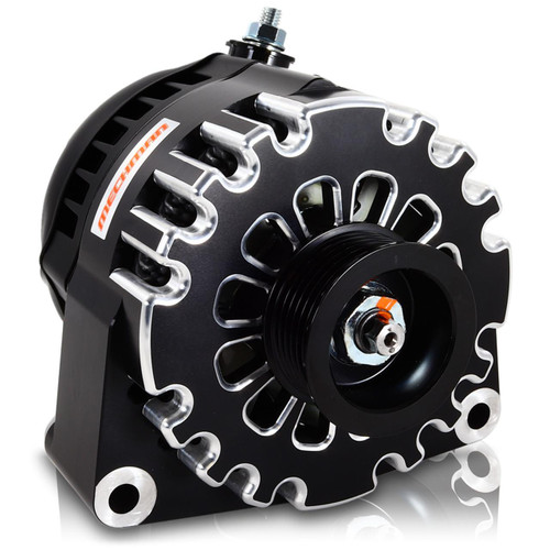 MECHMAN | BILLET BLACK 320 AMP RACING ALTERNATOR GM TRUCK LS ENGINE ...