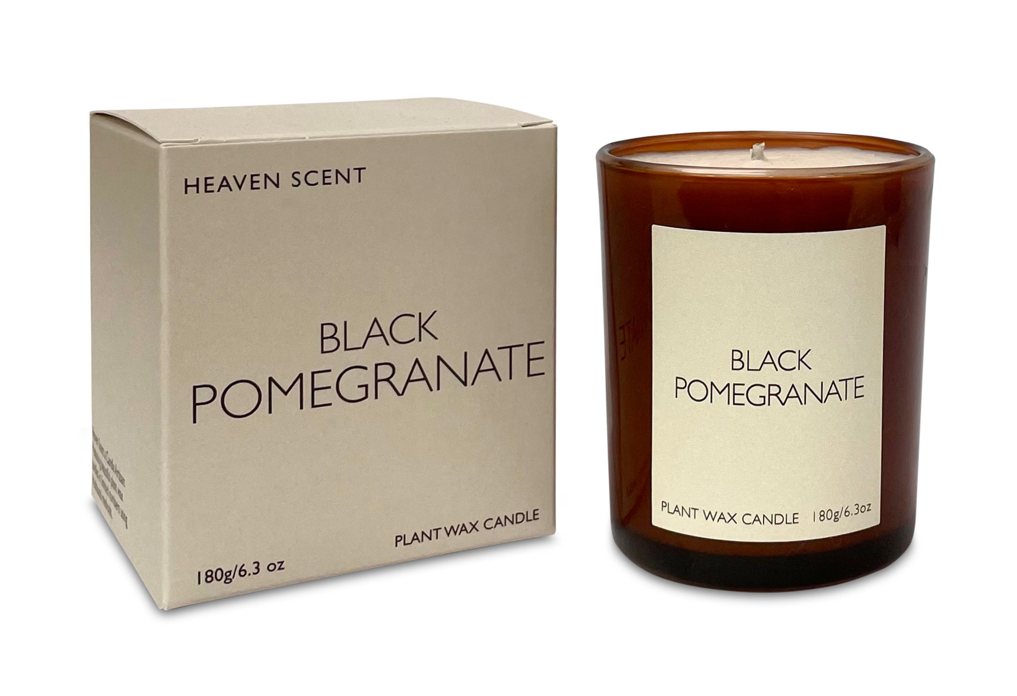 20cl Amber Candle Heritage Range With Colour Matched Box Heaven Scent Wholesale