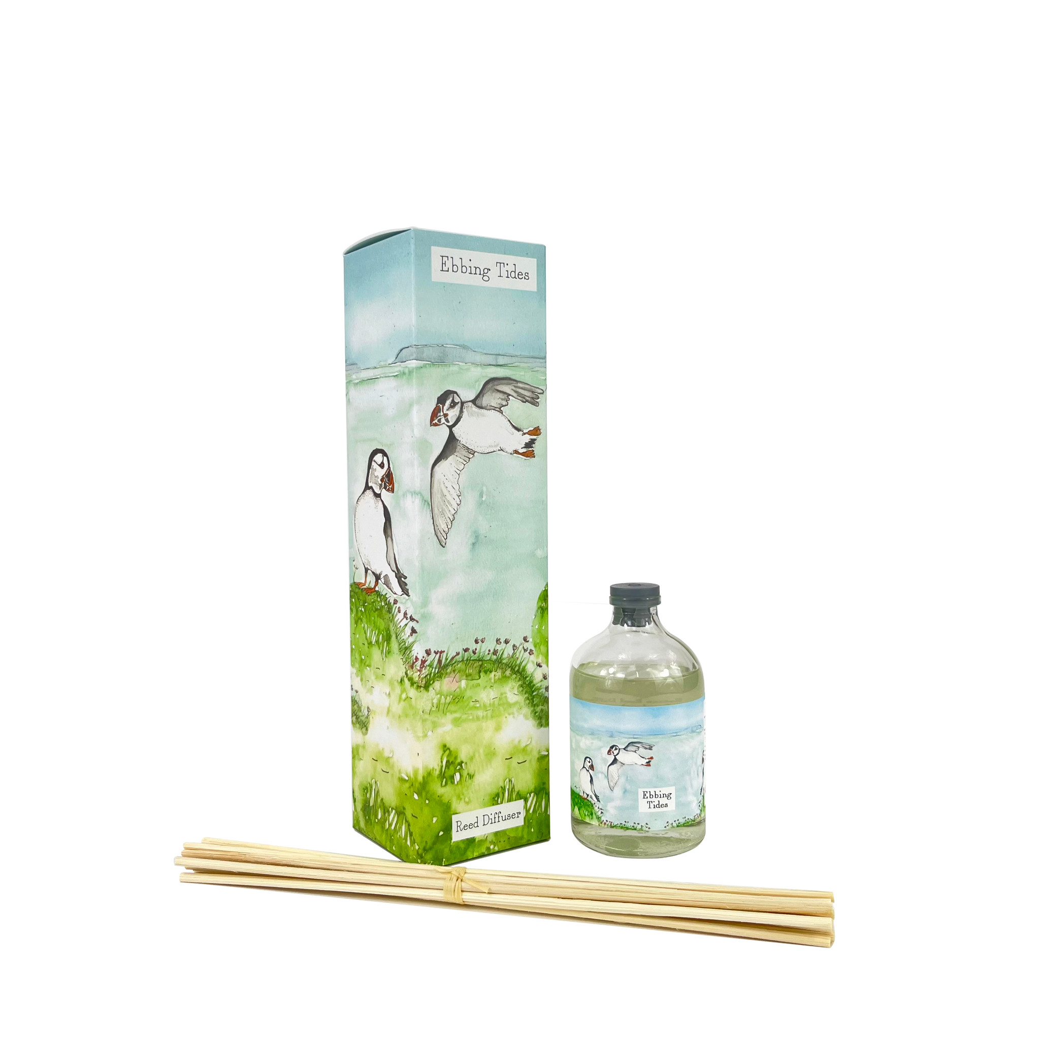 100ml Reed Diffuser with Illustrated Box