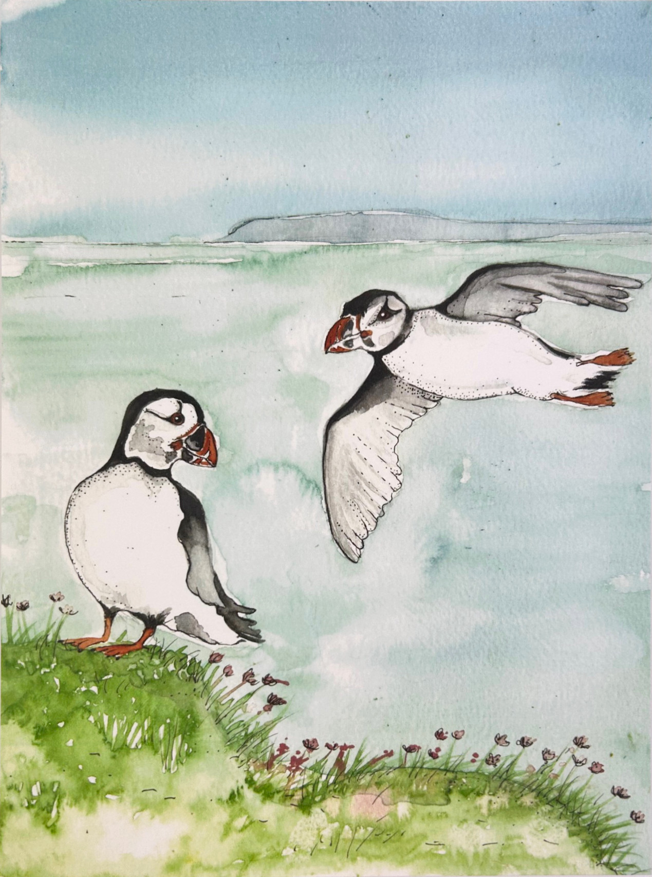 Coastal Inspired A4 prints - Unmounted