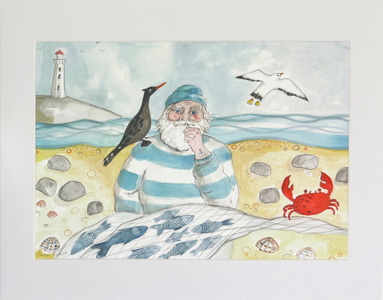 Coastal Inspired A4 prints - Unmounted