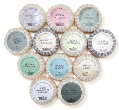 45g Natural Pebble Soap - Heritage Range Mixed Box - Heaven Scent Wholesale