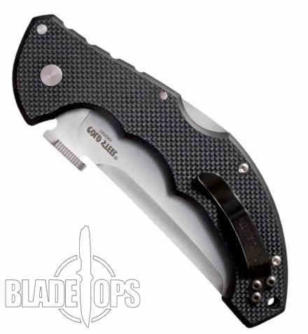 Cold Steel Talwar Folder Knife, Combo Edge, 4", 21TTLS