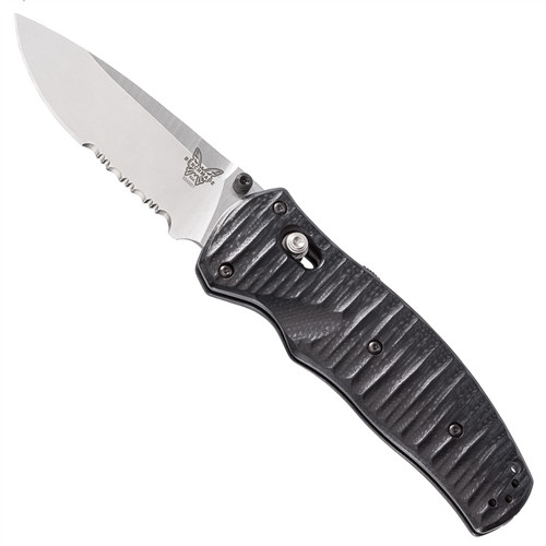 Benchmade 1000001S Volli Spring Assist Knife, CPM-S30V Satin Combo Blade