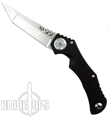 Quartermaster Knives Sonny Crockett QSE-3 Frame Lock Knife, Stonewash