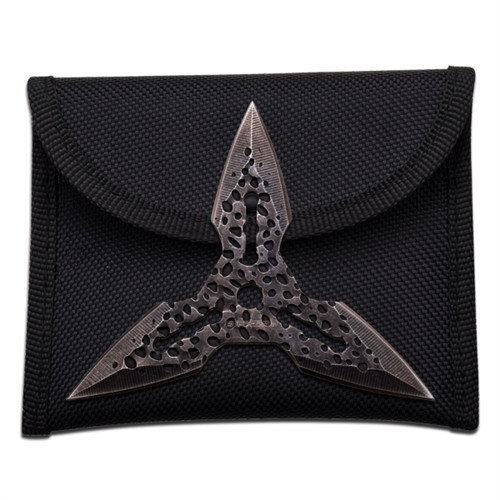 Perfect Point 90-43 3-Point Throwing Star, Black/Stonewash Finish