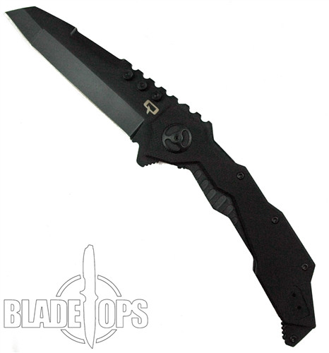 Quartermaster Knives Hannibal QTR4-LT Knife, Limo Tint