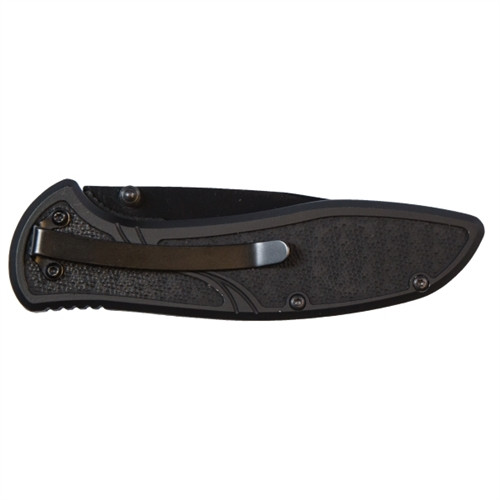 Smith & Wesson Textured Tanto Folder Knife, Black Combo Blade