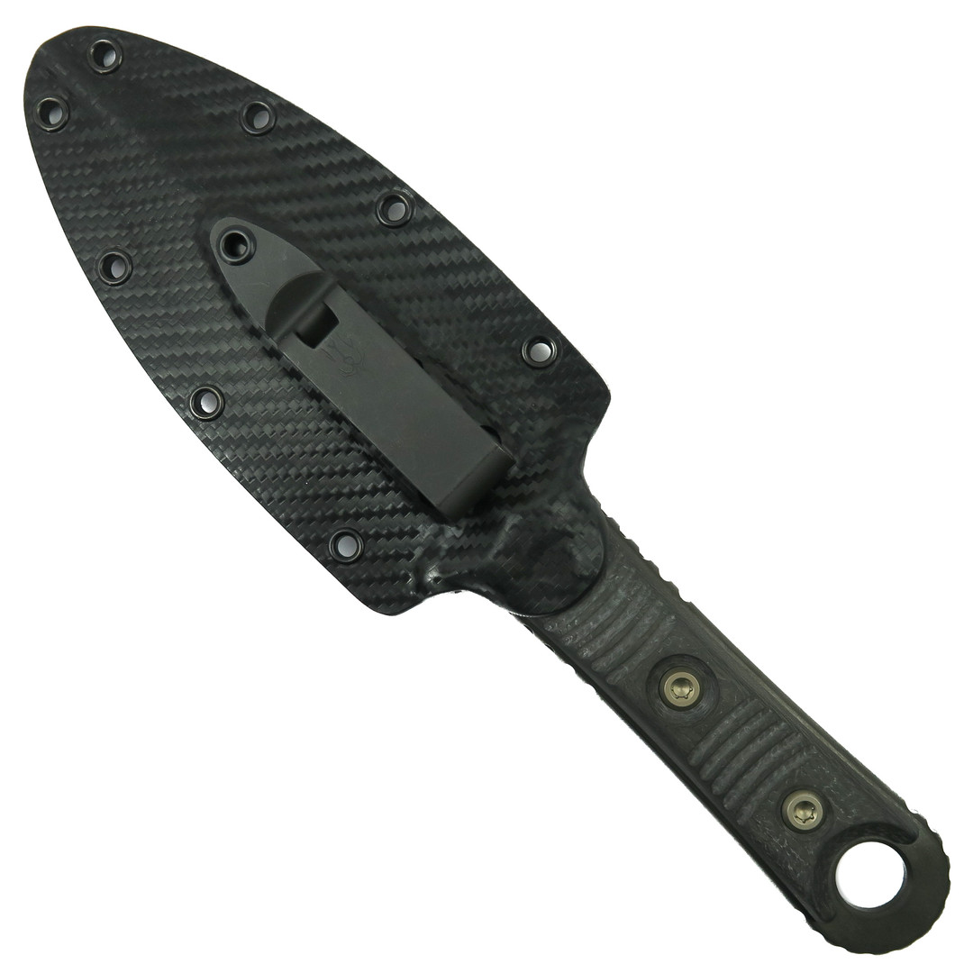 Microtech Signature Series Carbon Fiber Borka SBD Dagger, DLC Dagger ...