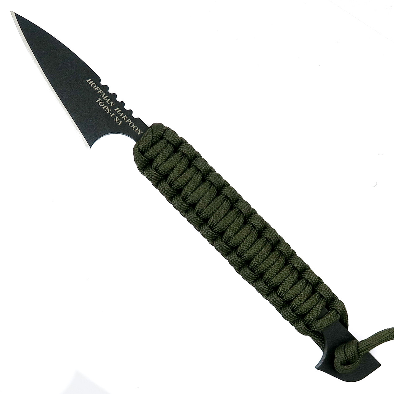 TOPS Knives Hoffman Harpoon Fixed Blade Knife, HOFHAR01
