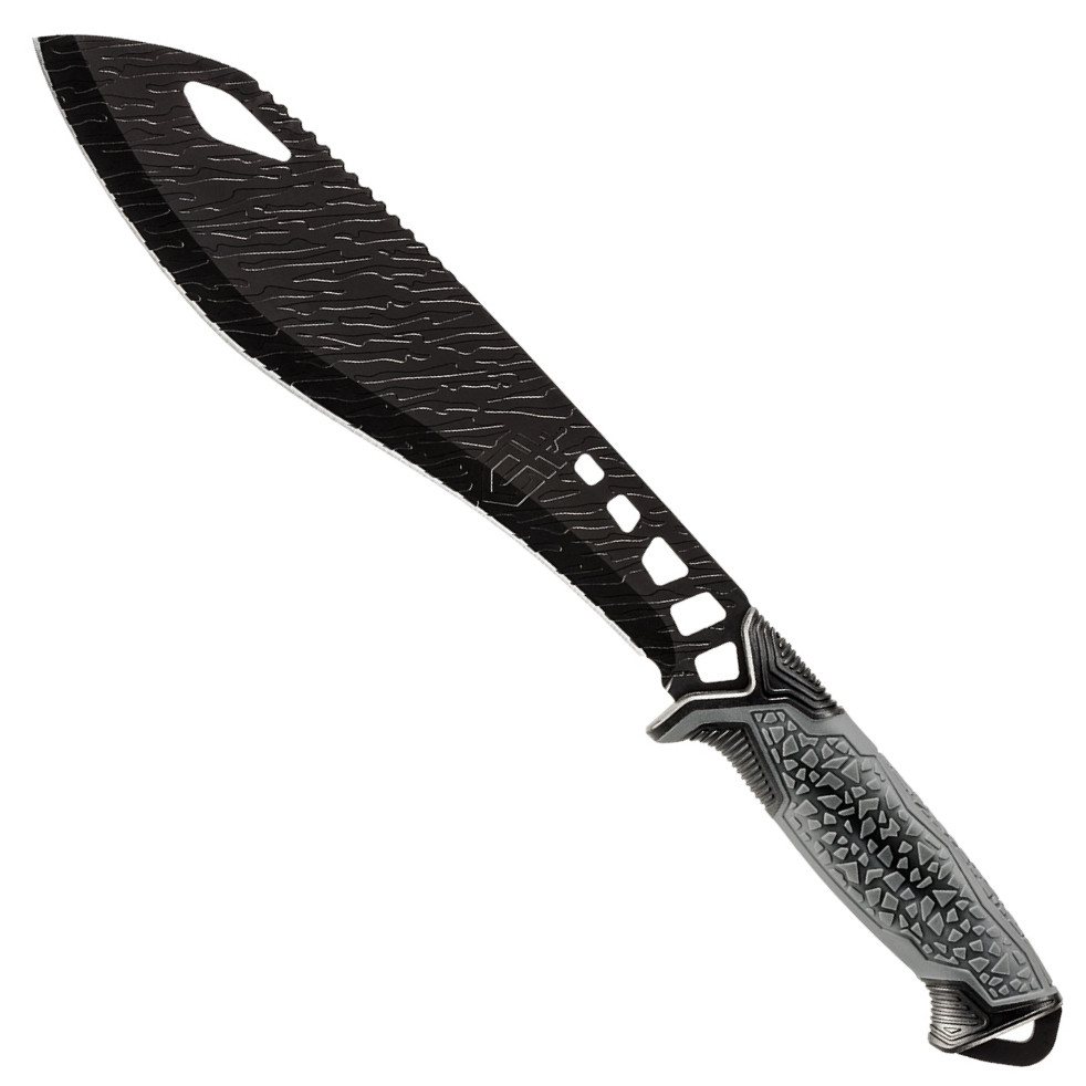 Gerber Grey Versafix Pro Fixed Blade Knife, Black Blade