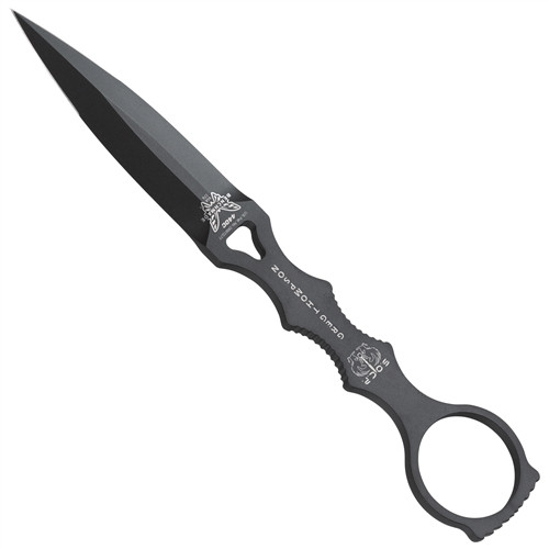 Benchmade 176BKSN SOCP Dagger D/E Fixed Blade Knife, Sand Sheath, Black ...