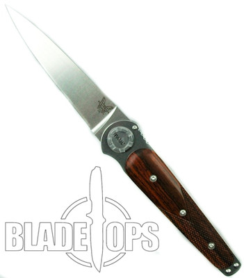 Benchmade 230-1 Paul AXIAL Folder Knife, Cocobolo Onlay