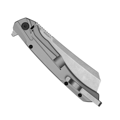 Kershaw Black G10 Stainless Steel Strata Cleaver Flipper Knife ...