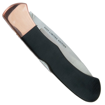 Buck 532 Bucklock Pro Knife, Polished Copper - 2023 Legacy Collection ...
