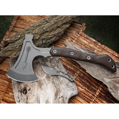 TOPS Hammer Hawk Tungsten Fixed Blade with TOPS Backup Knife | Bladeops