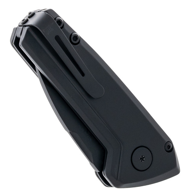 Buck BlackOut Mini Deploy Auto Folding Knife, Black Cerakote Blade ...