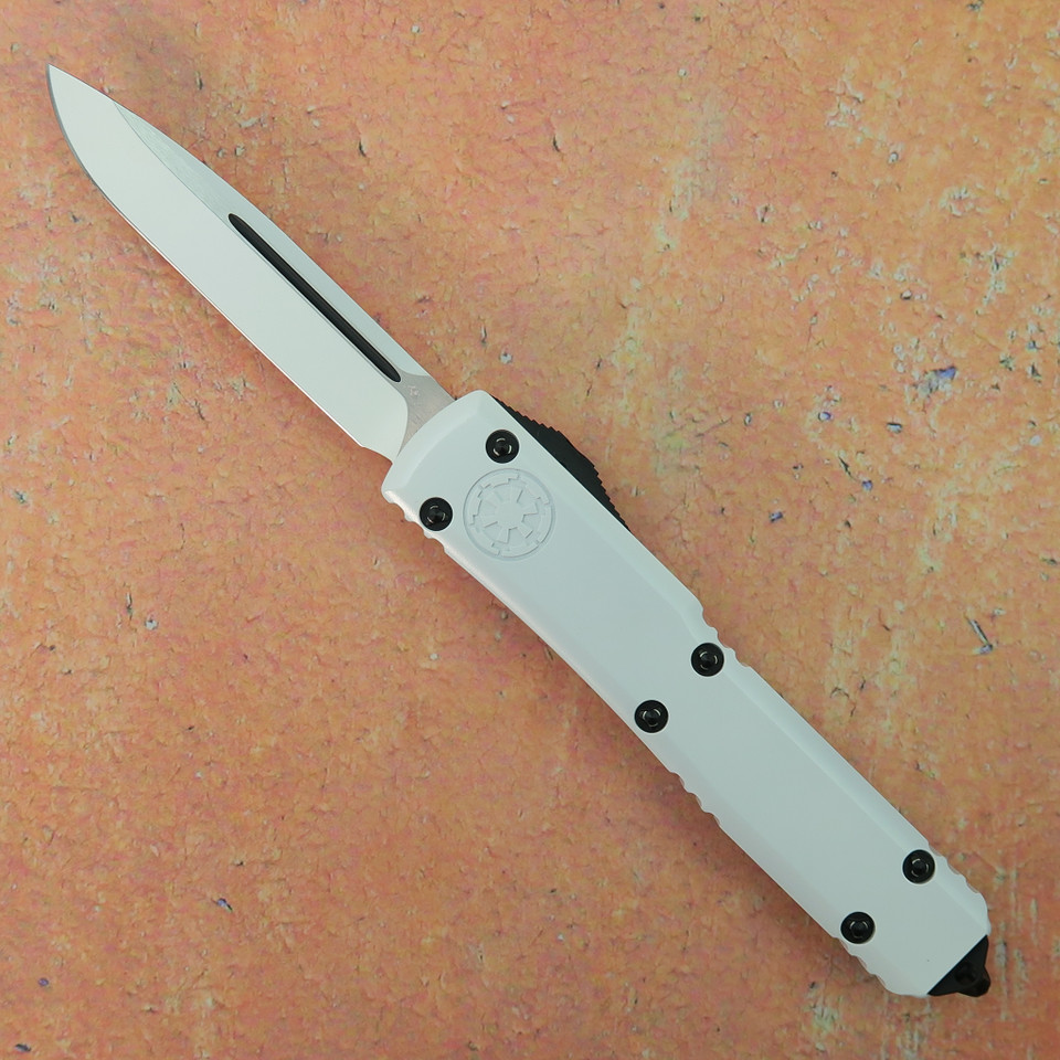 Microtech Signature Series Ultratech Storm Trooper Knife, White Blade ...