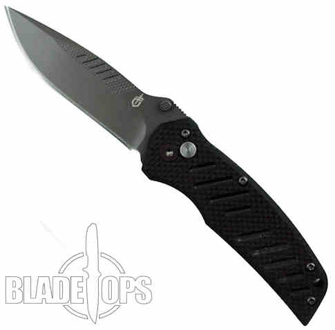 Gerber Mini Swagger Assist Knife, Black Drop Point Blade