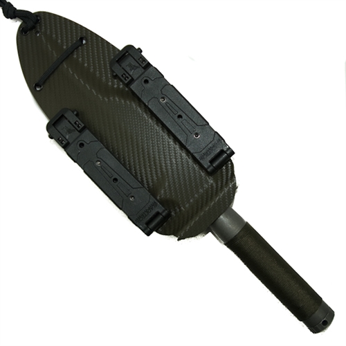 Microtech Custom Interceptor Fixed Blade Knife, Apocalyptic Blade