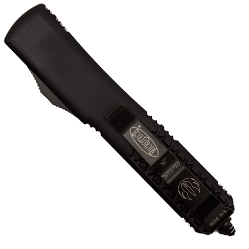 Microtech Jedi Knight Ultratech D/E OTF Auto Knife, Blue Blade | BladeOps
