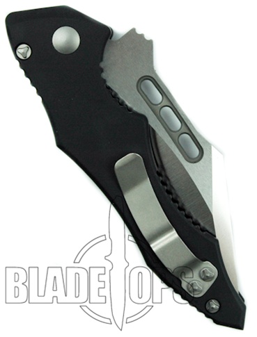 Microtech Vector Automatic Knife, Satin Plain Edge, 132-4