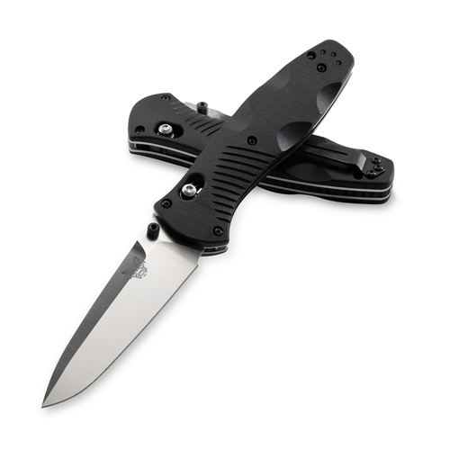Benchmade 580 Barrage Spring Assist Knife, 154CM Satin Blade