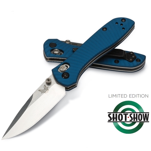 Benchmade 2017 SHOT Show 707-1701 Blue Sequel Folder Knife, CPM-S30V ...