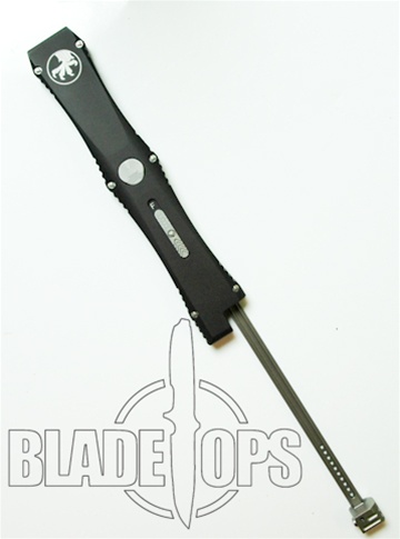 Microtech Nemesis IV D/E OTF Knife, Satin Standard Edge, MT152-4