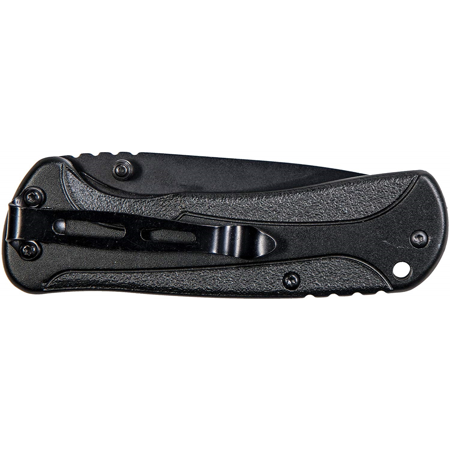 Smith & Wesson Textured Spring Assist Knife, Black Blade