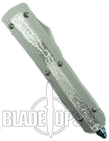 Microtech Custom Ice Element OTF Knife, Limited Run, Serial Numbered