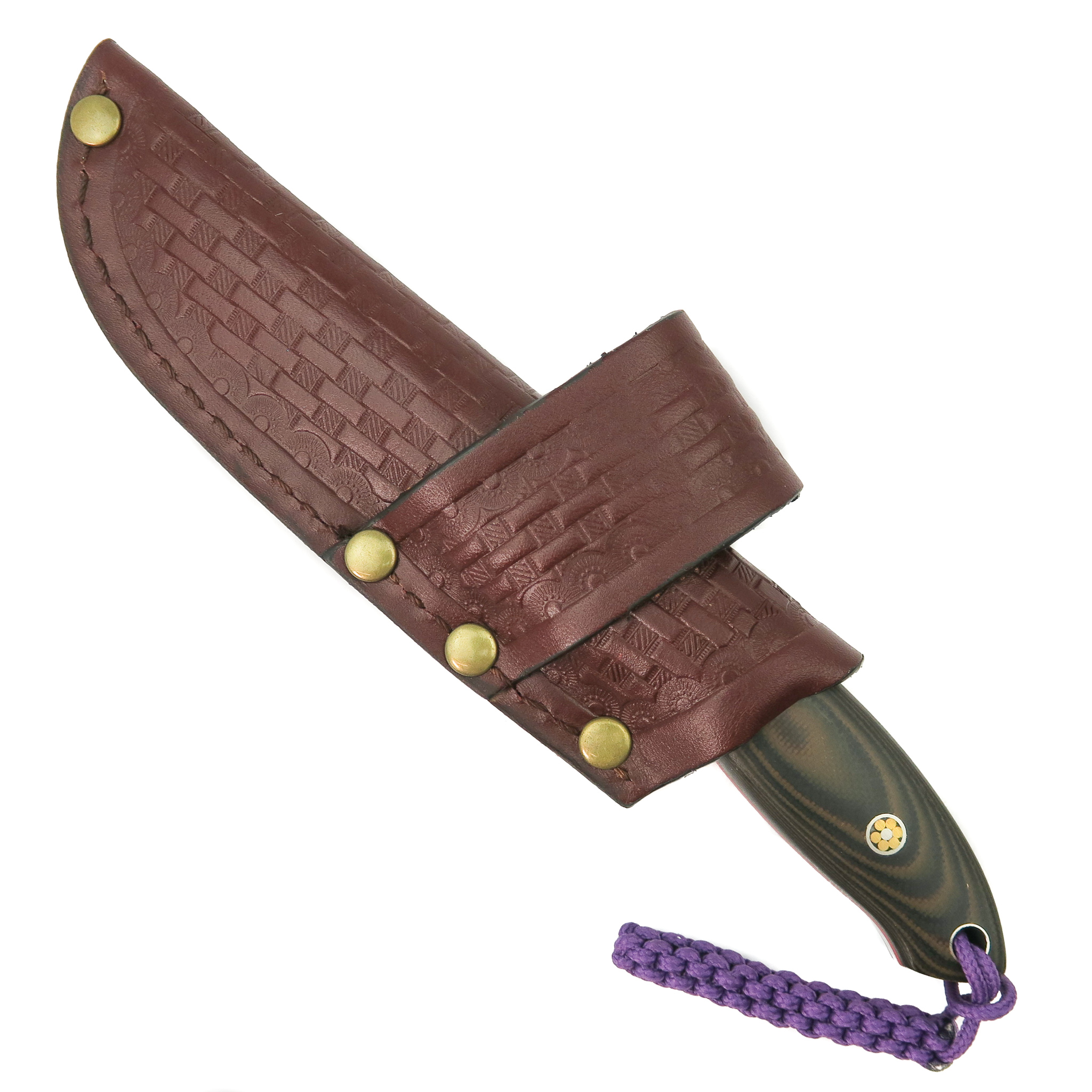 CRKT Hunt'N Fisch Fixed Blade, Satin Drop Point Blade