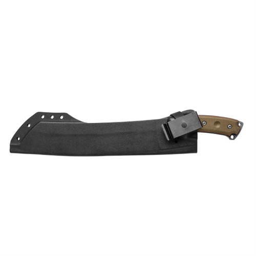 TOPS ELCH-01 Green/Black El Chete Machete Micarta Fixed Blade Knife ...