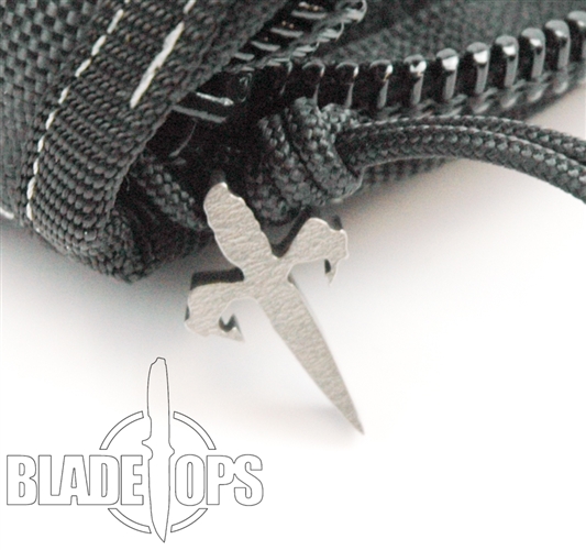 Marfione Custom Titanium Anax Frame Lock Knife, Stonewash