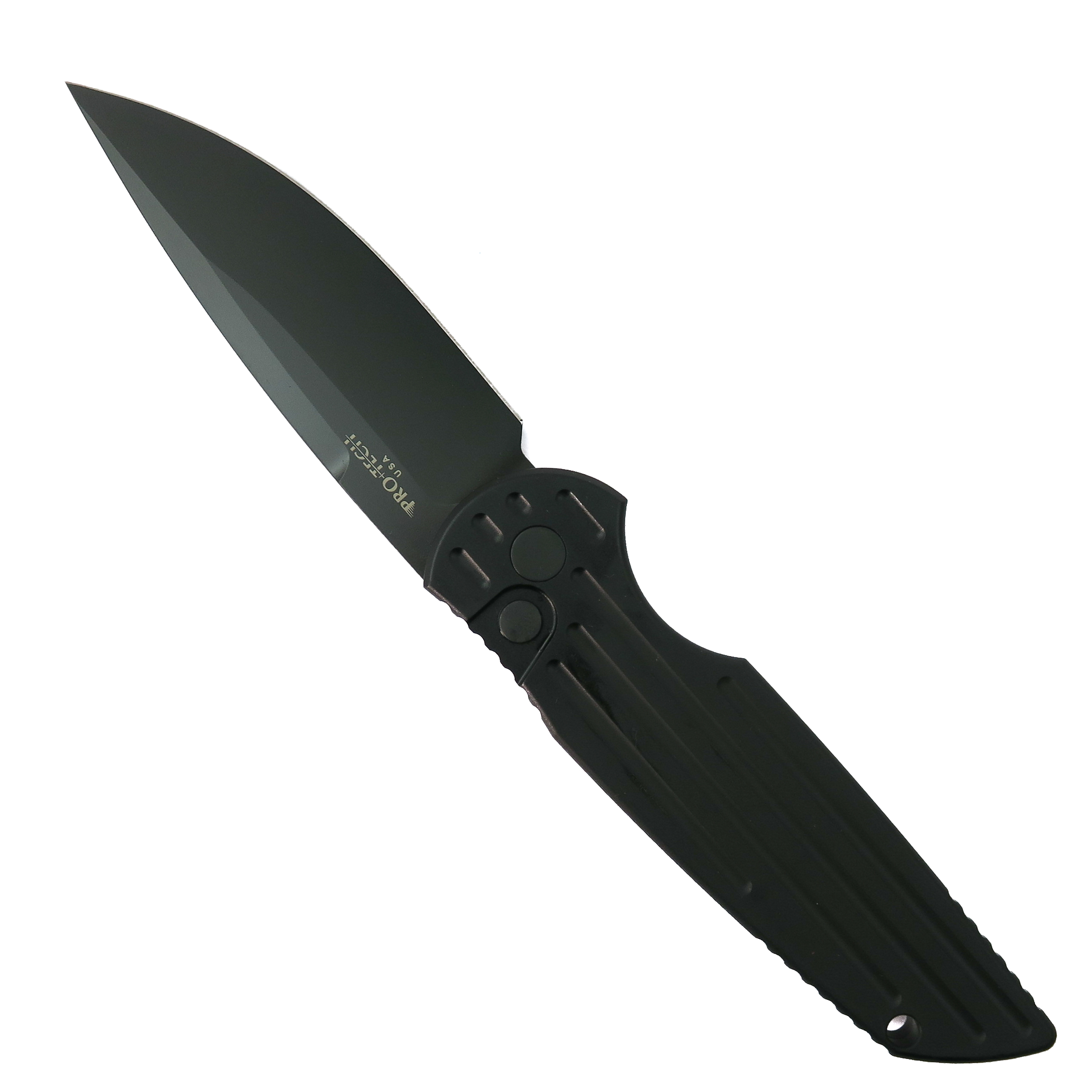 Pro-Tech Left Handed TR-3 Auto Knife, Black 154CM Blade