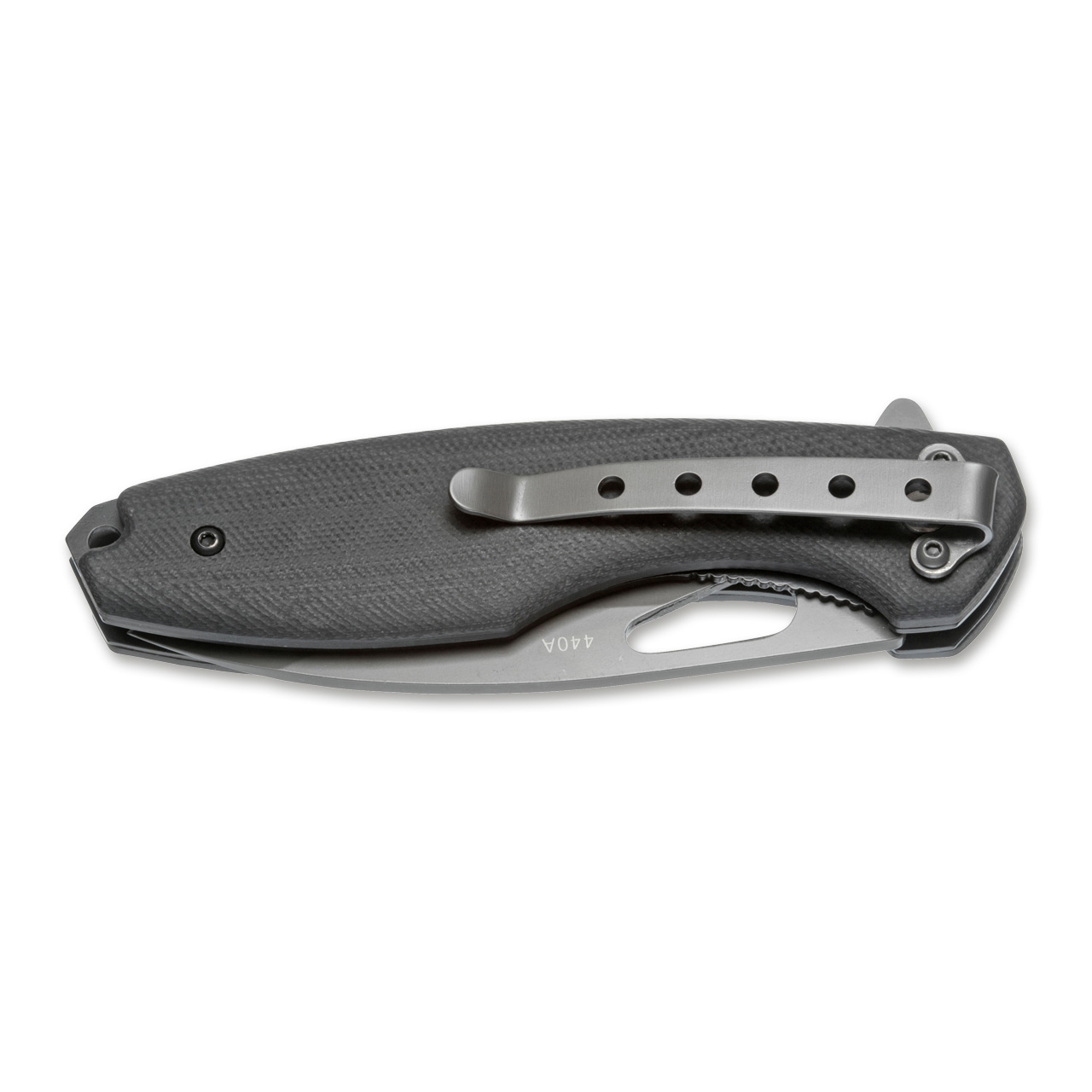 Boker Magnum Gurung Spring Assist Knife, Dark Grey Blade | BladeOps