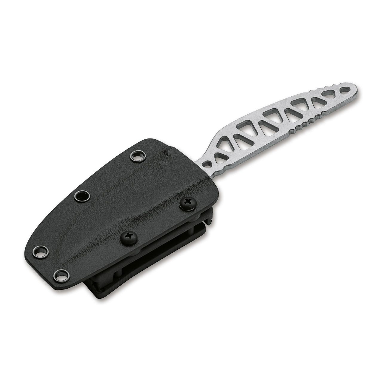 Boker Plus Beta Fixed Blade Knife, Stonewash Blade | BladeOps