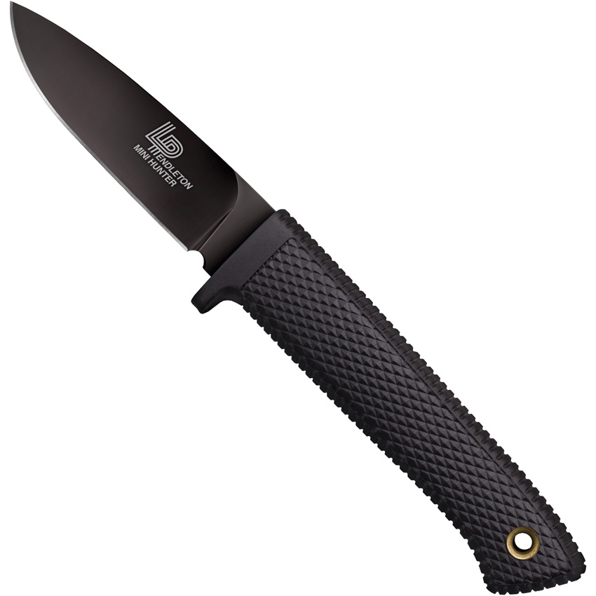 Cold Steel Pendleton Mini Hunter Knife, Black CPM-3V