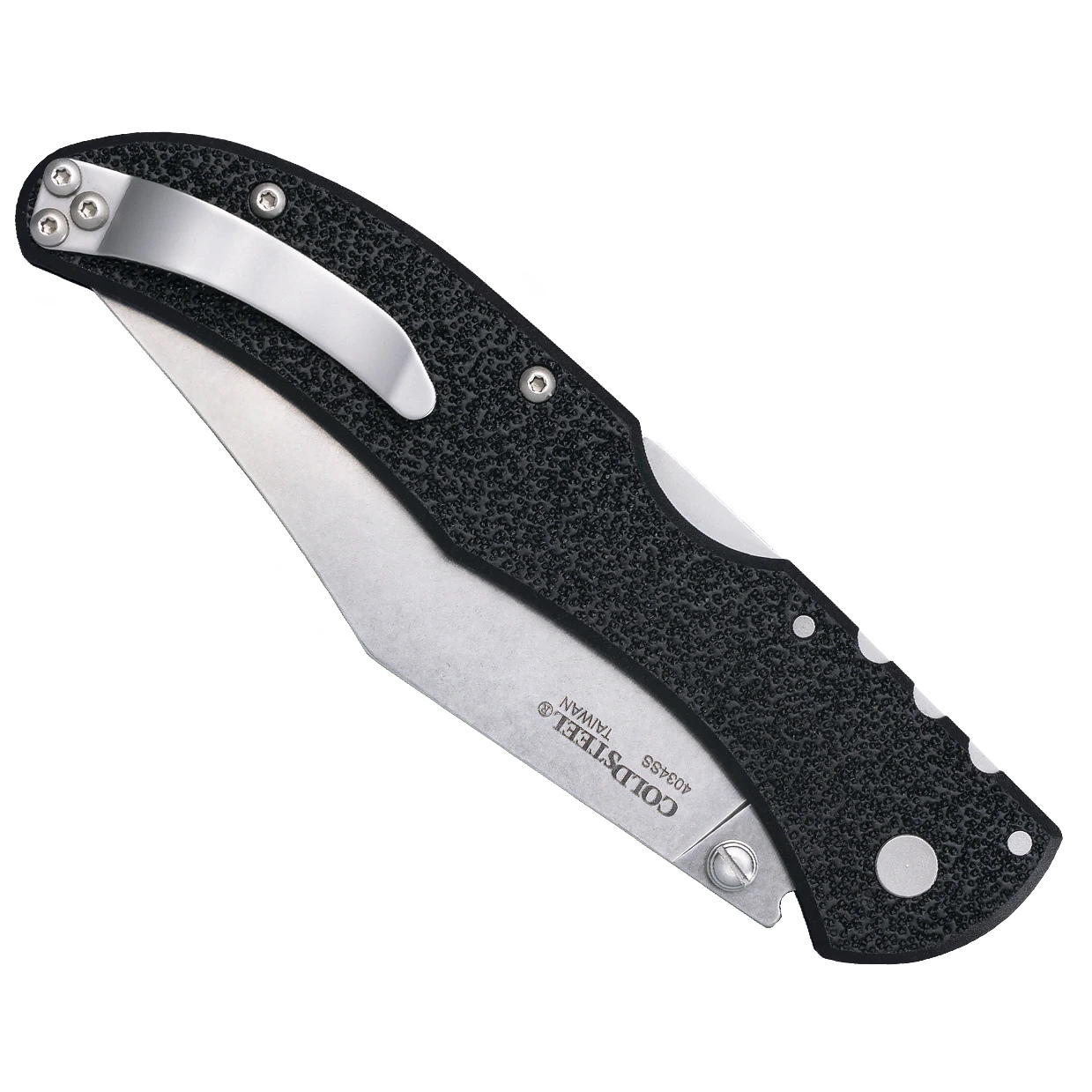 Cold Steel Range Boss Folder Knife, Clip Point Blade | BladeOPs