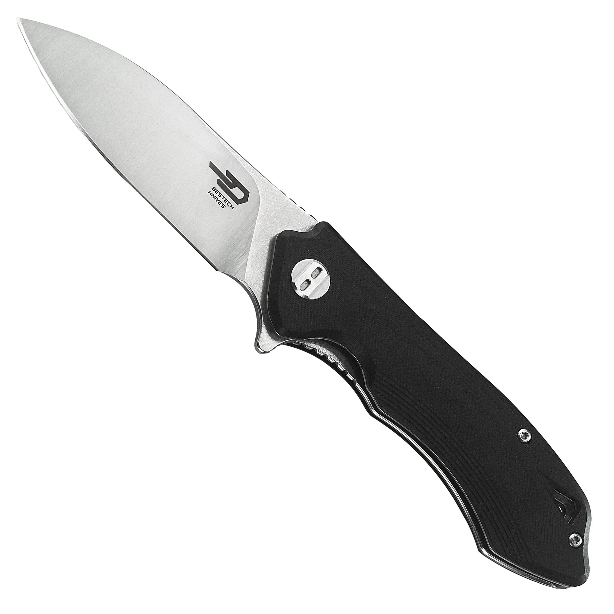 Bestech Knives Beluga Black G10 Folding Knife | BladeOps