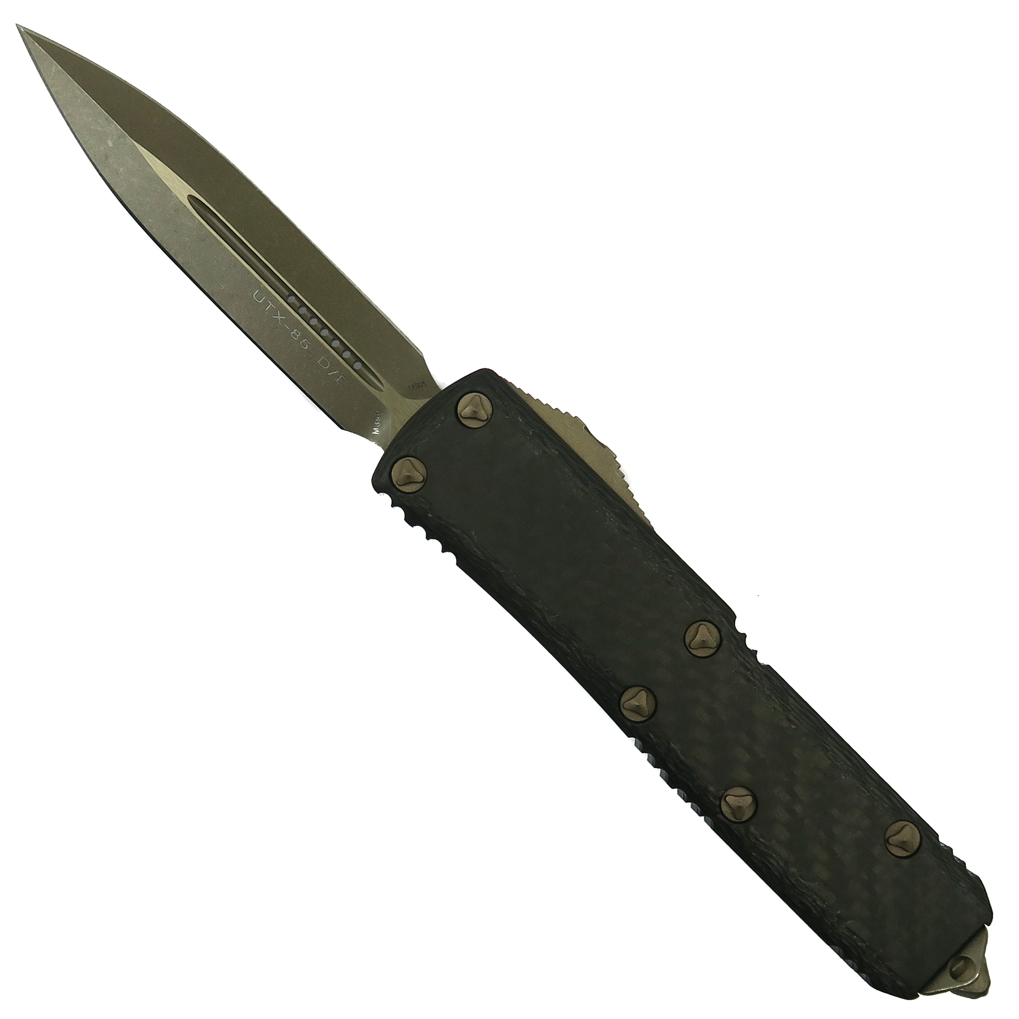 Microtech Signature Series Carbon Fiber UTX-85 OTF Auto Knife ...