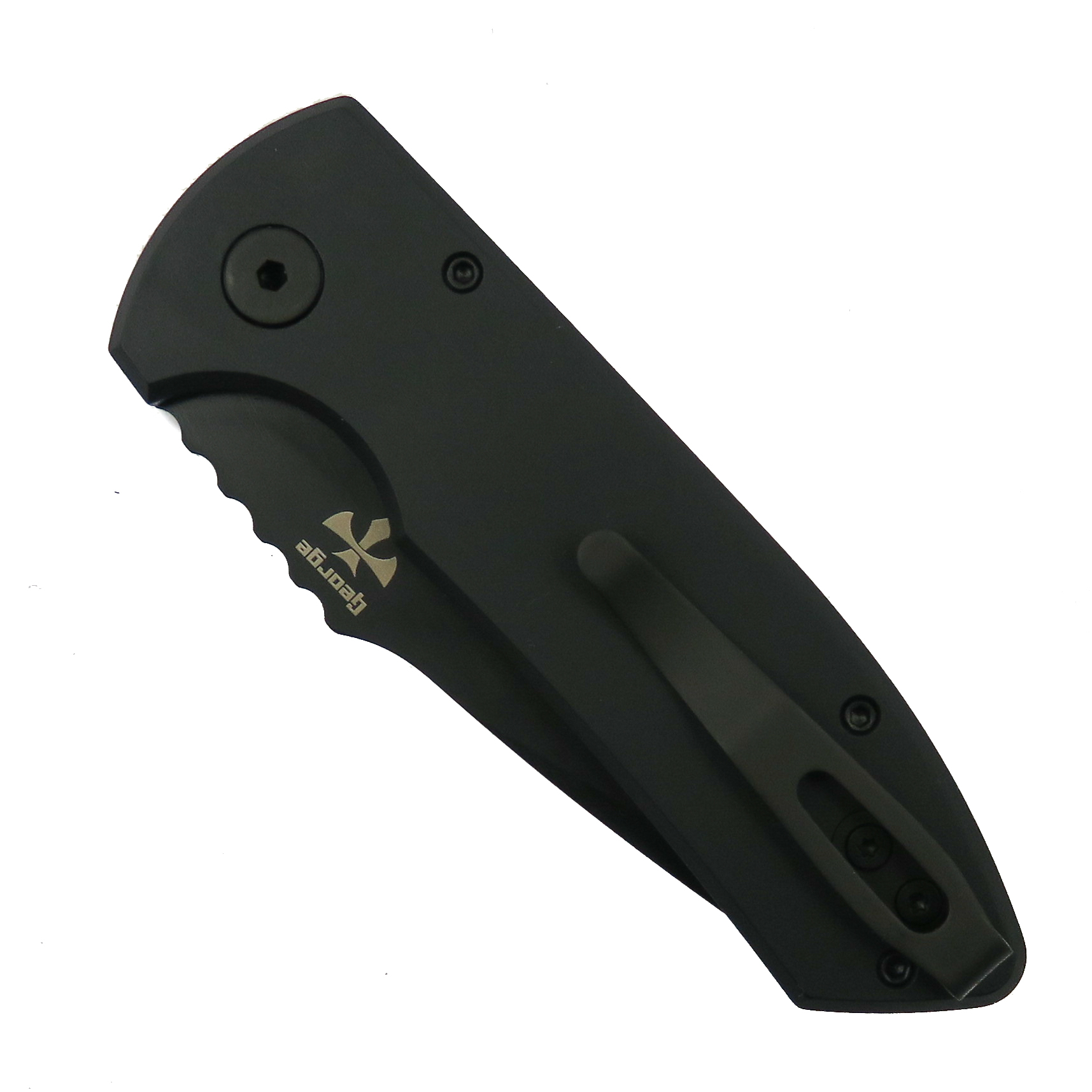 Pro-Tech Left-Handed SBR Auto Knife, Black Blade | BladeOps