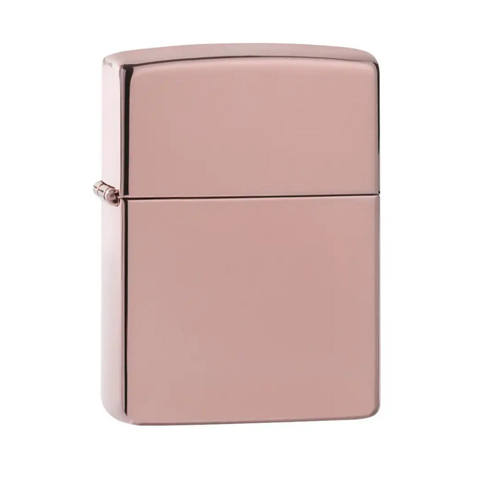 Zippo High Polish Rose Gold Lighter | BladeOps