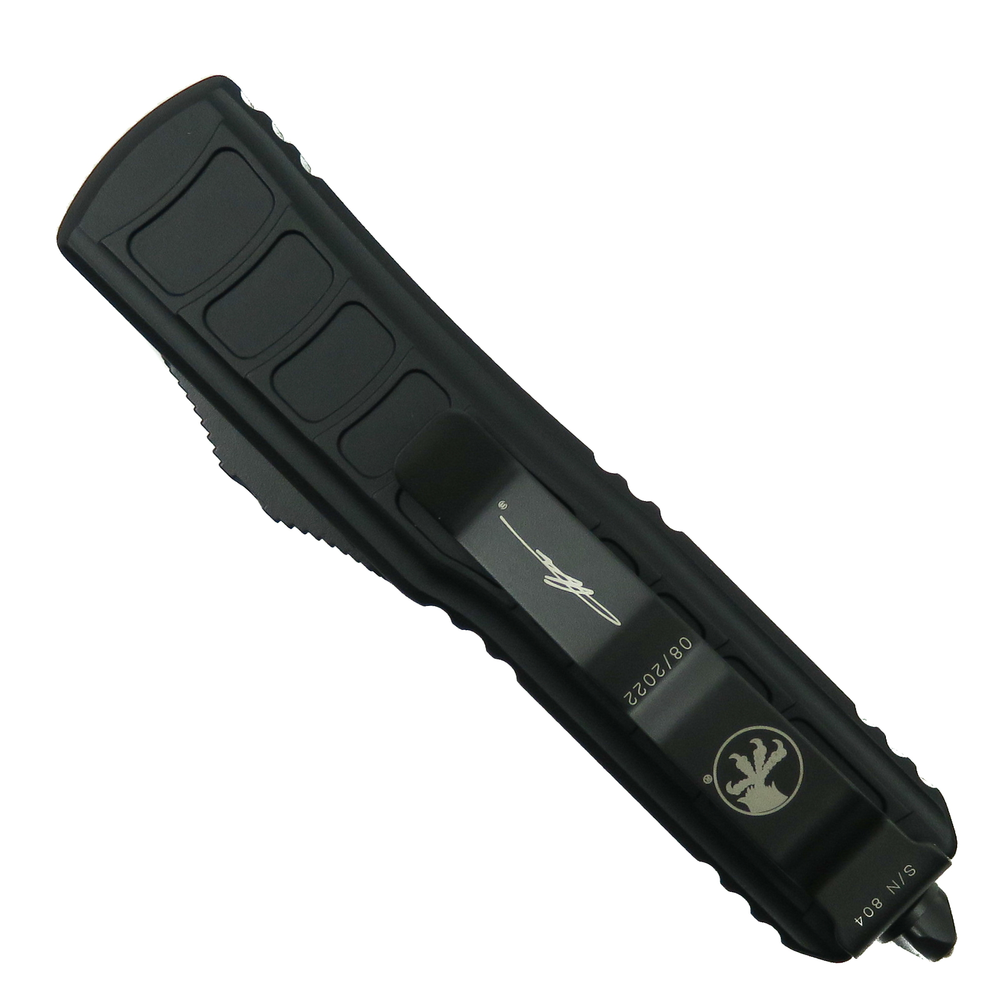 Microtech Signature Series Tactical Utx 85 Otf Ii Auto Knife Black