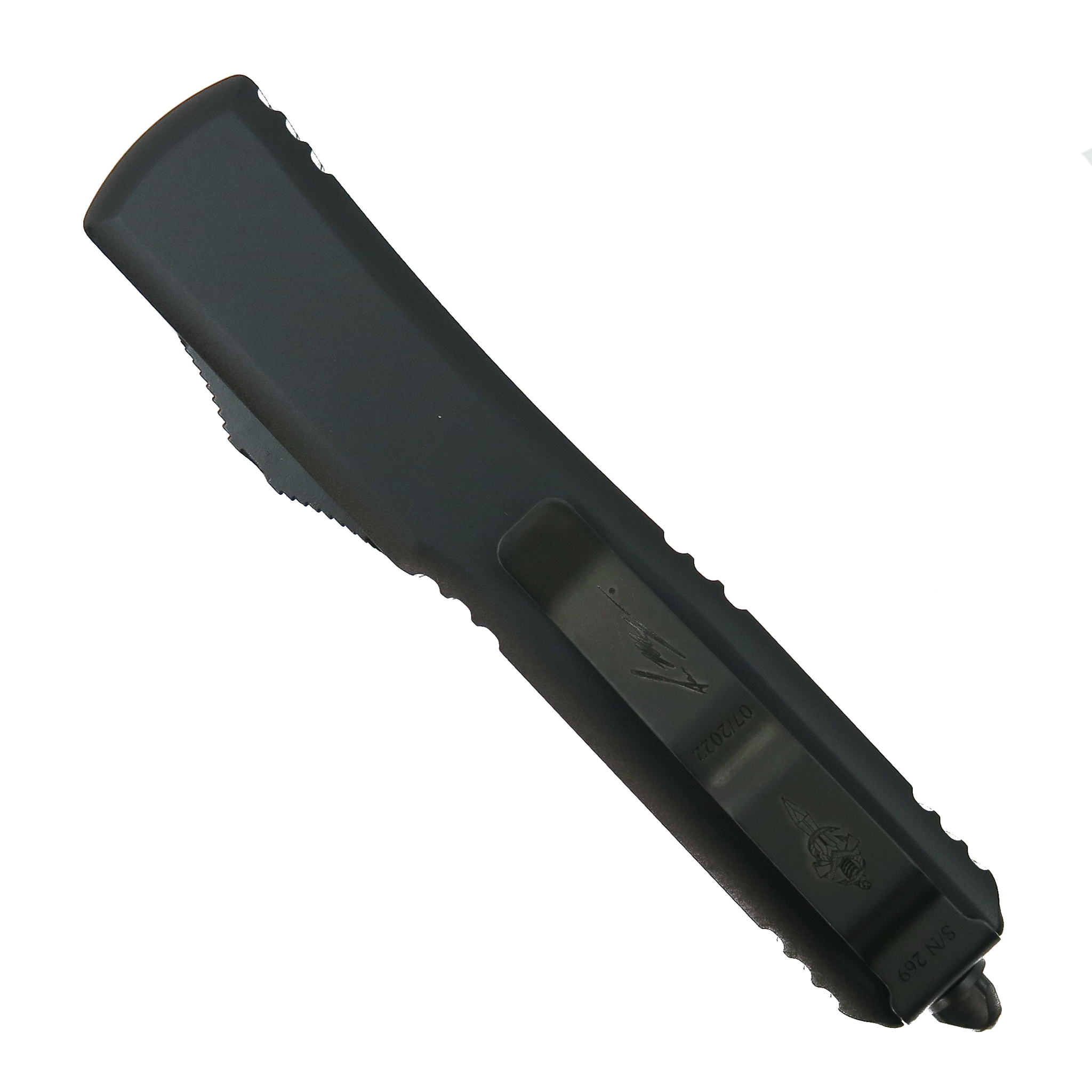 Microtech Signature Series Shadow Warhound Ultratech Otf Dlc Black