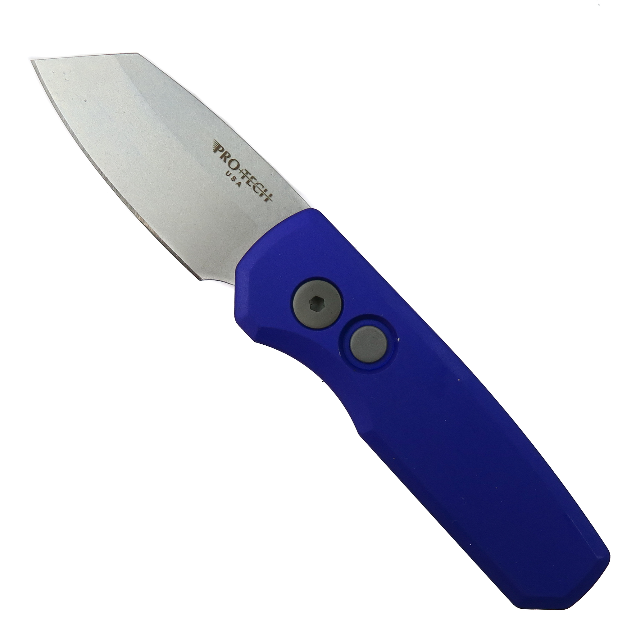 Pro Tech Purple Runt 5 Auto Knife Reverse Tanto Magnacut Blade Bladeops