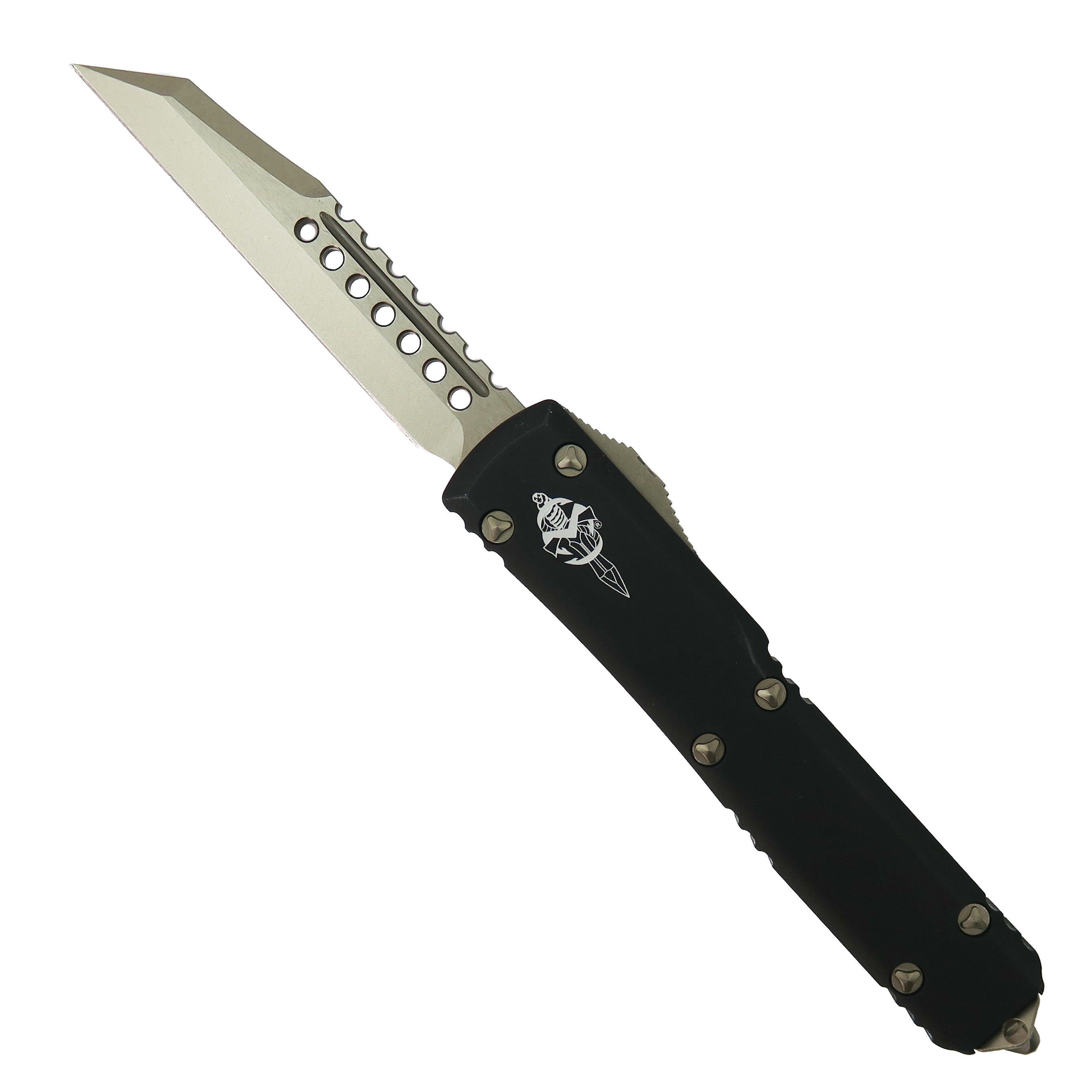 Microtech Signature Series Warhound Ultratech OTF, Bronzed Blade | BladeOps