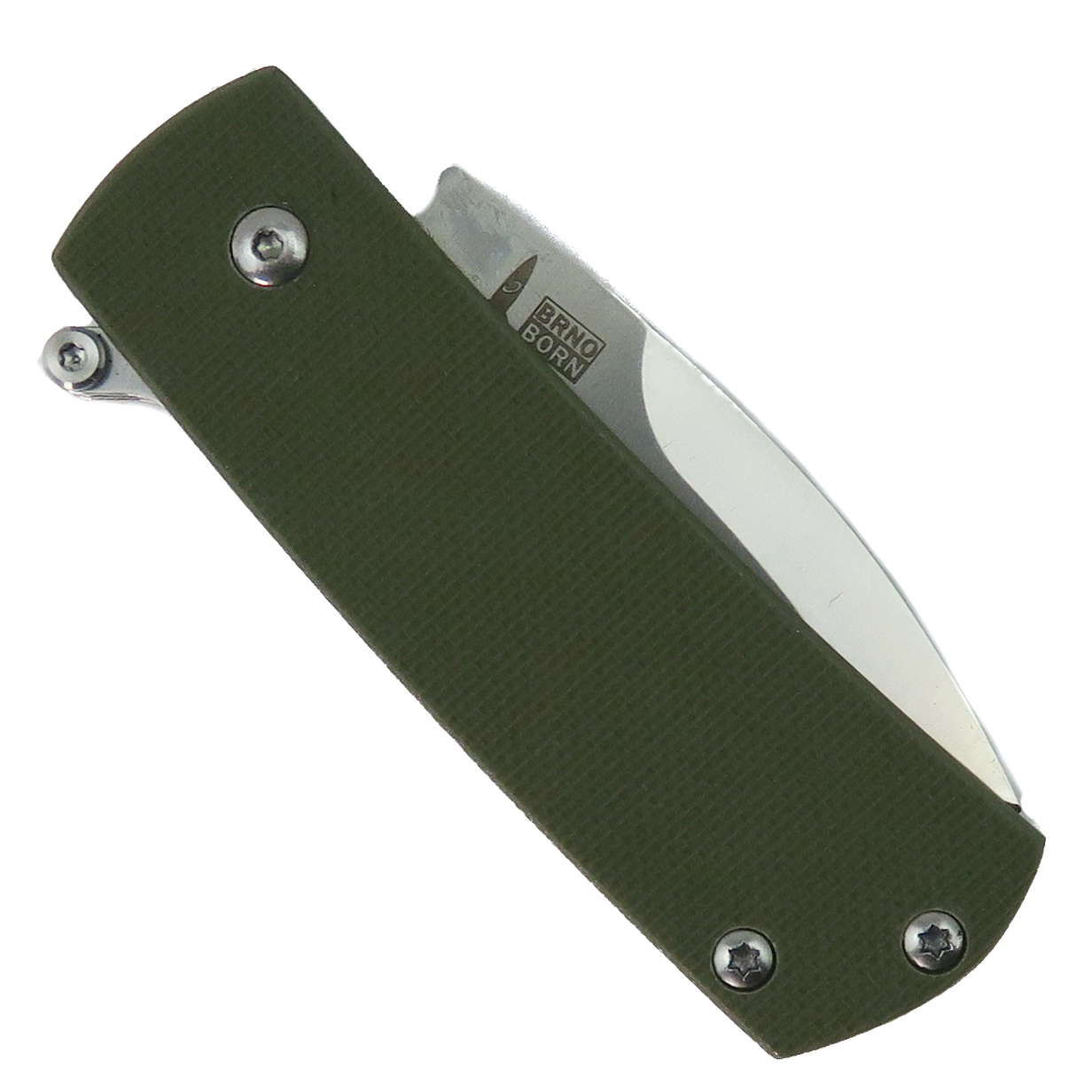 Boker Plus Exclusive OD Green Shamsher Automatic Knife, Satin Blade ...